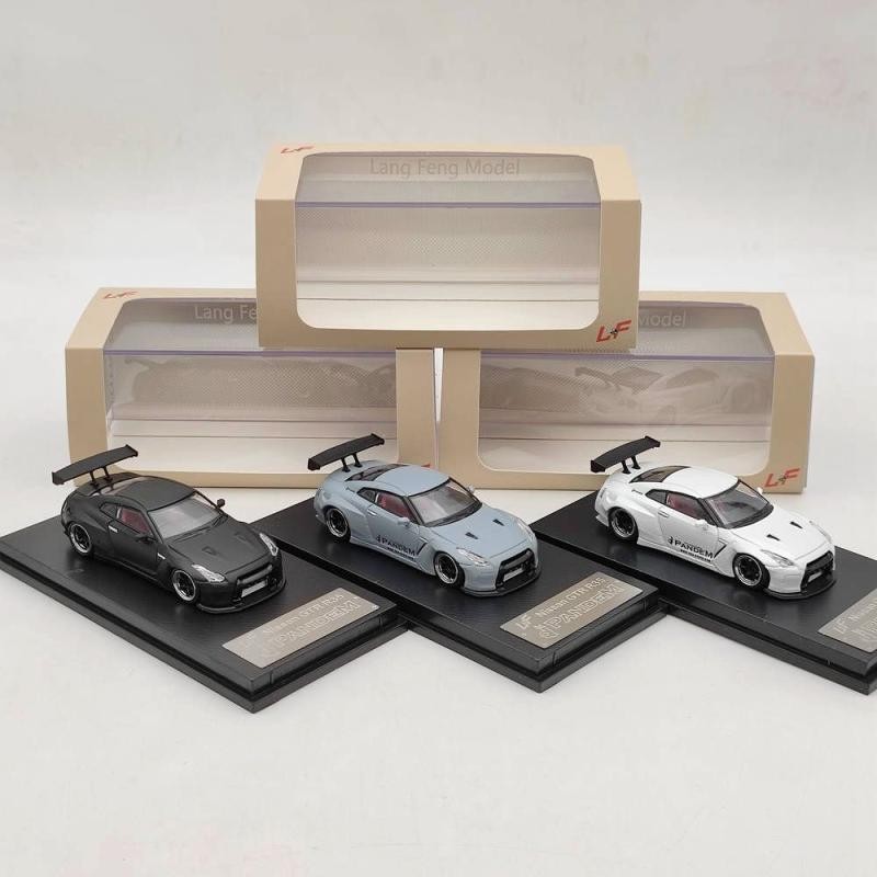 LF 1/64 Nissan Nissan GTR R35 PANDEM Rocket Rabbit Alloy Toy Car Model ...