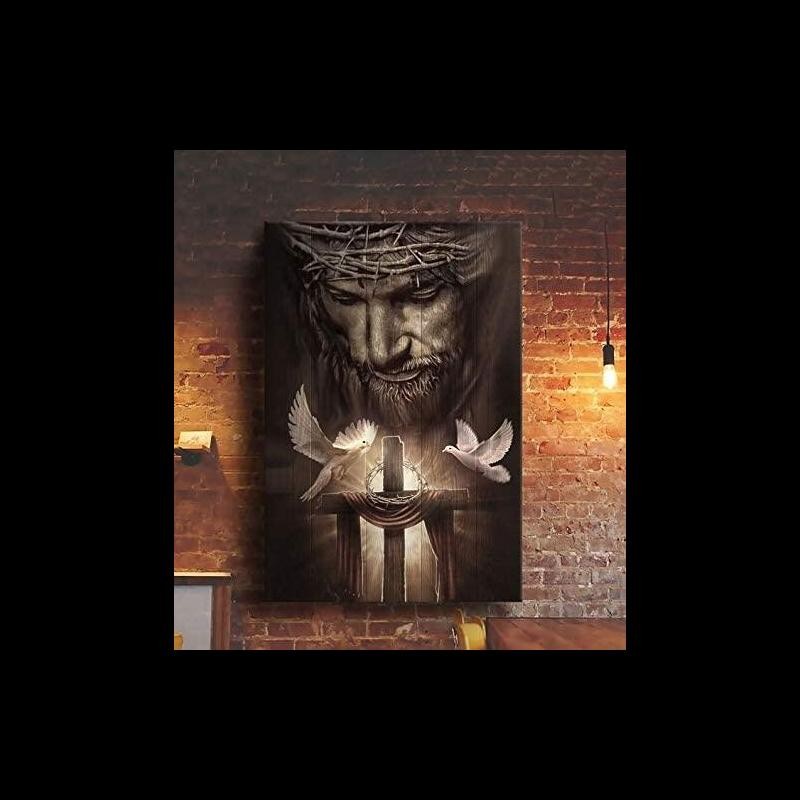 Poster Debra Ben Jesus & Merpati Cantik Tanpa Bingkai - Seni Kristian ...