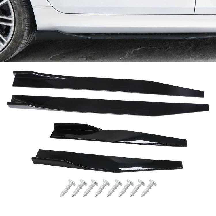 Car Universal Modified Side Skirt Blade Sports Side Skirt Car Sports ...