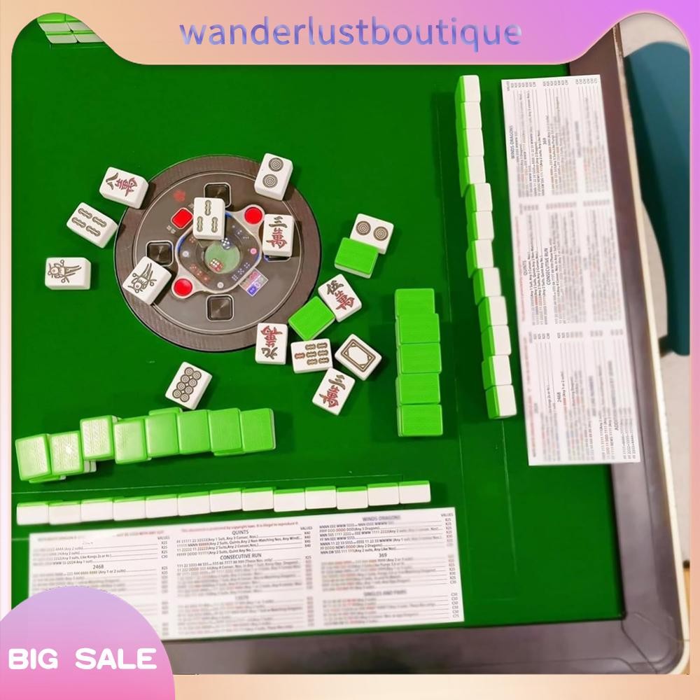 Ready Stock 2025 Mahjong Cards Hands And Rules Mahjong Cards Mahjong ...
