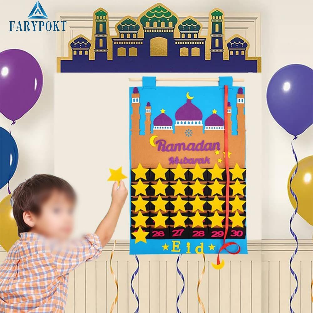 Exciting Middle Eastern Festival Countdown Felt Calendar Interactive ...