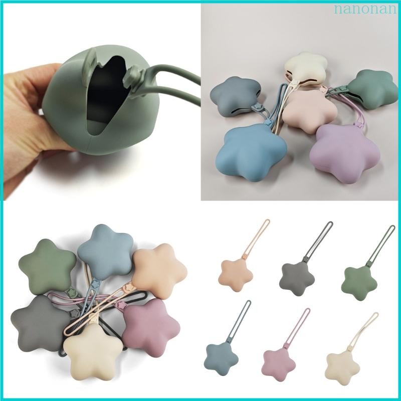 Nan Silicone Pacifier Holder Case Travel Friendly Pacifier Container ...