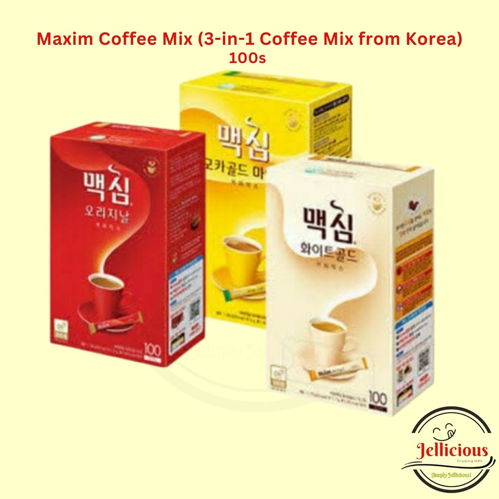 Maxim Coffee Mix 100s (3-in-1 Coffee Mix) | Shopee Malaysia