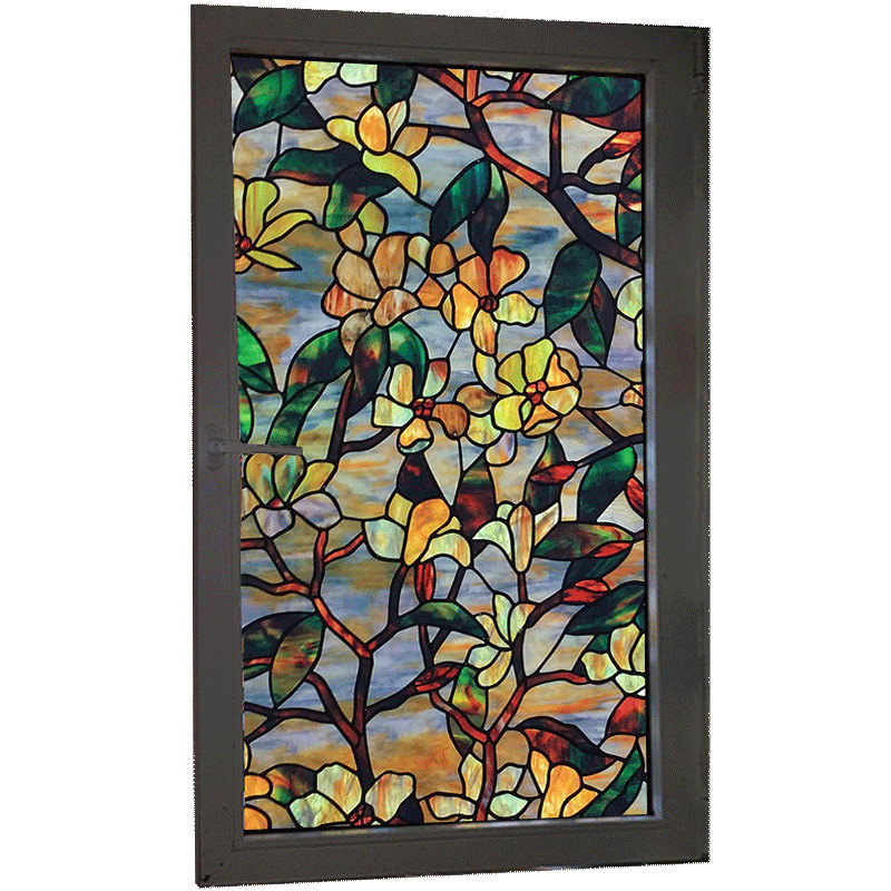 Stained Glass Stickers American Window Stickers Bathroom Glass Door ...