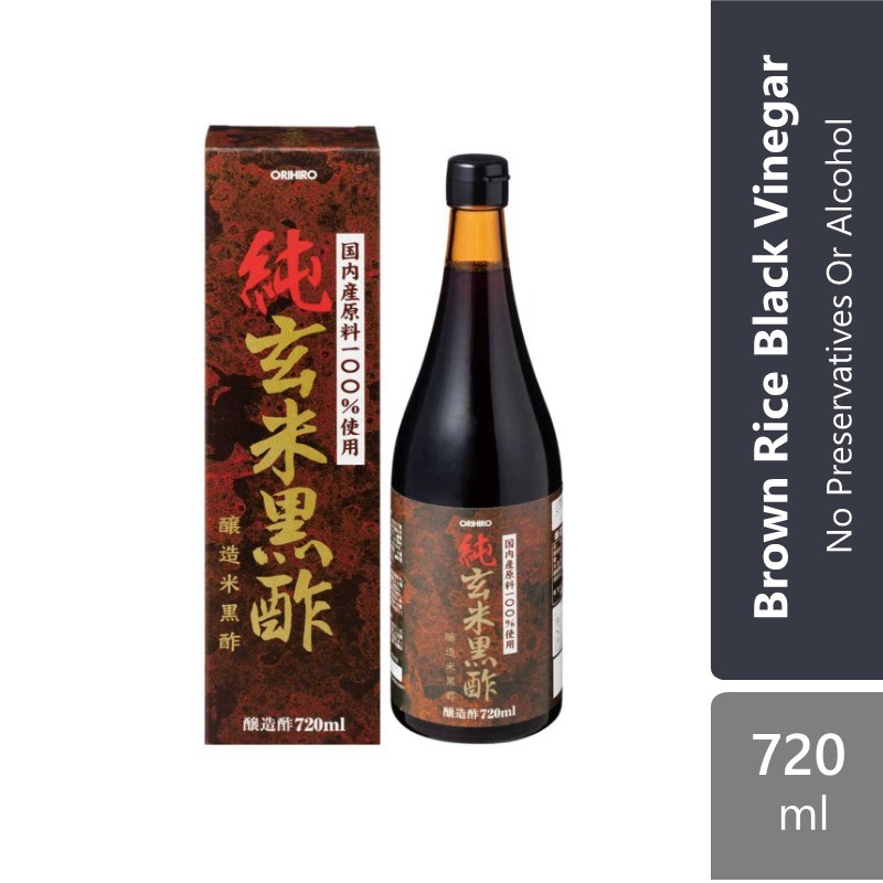 Sugi Orihiro Pure Brown Rice Black Vinegar 720ml | Shopee Malaysia