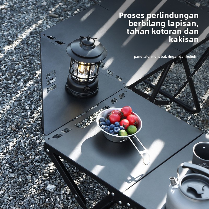 Outdoor Camping Tactical Foldable Table Picnic Lightweight Portable ...