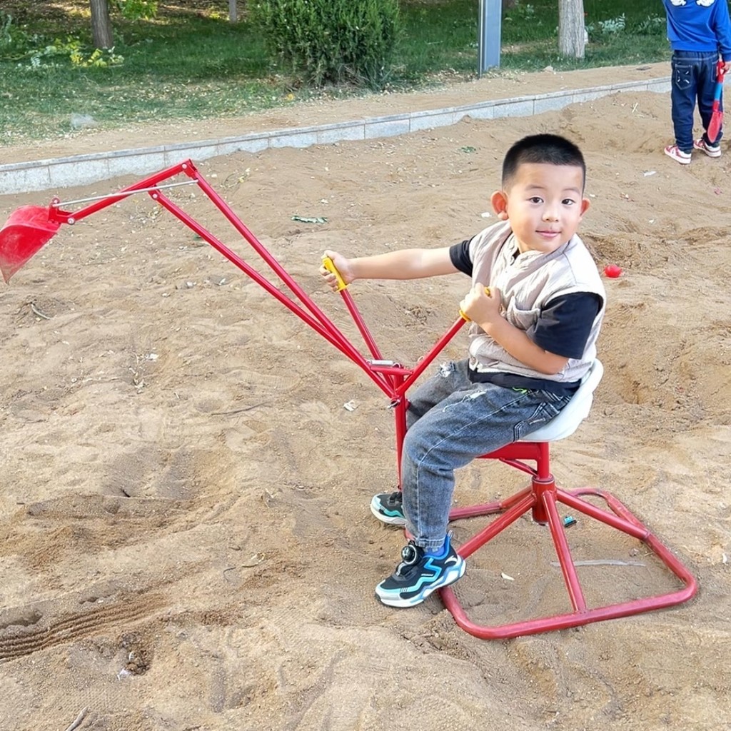 Kindergarten Sand Digging Toy Car Children Excavator Excavator ...