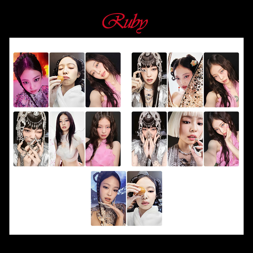 2-8pcs BP LISA SOLO ALTER EGO SUNNI VIXI ROXI Lomo Cards JENNIE RUBY ...