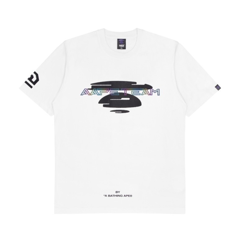 AAP AAPE Reflective Logo Tee (3) | Shopee Malaysia