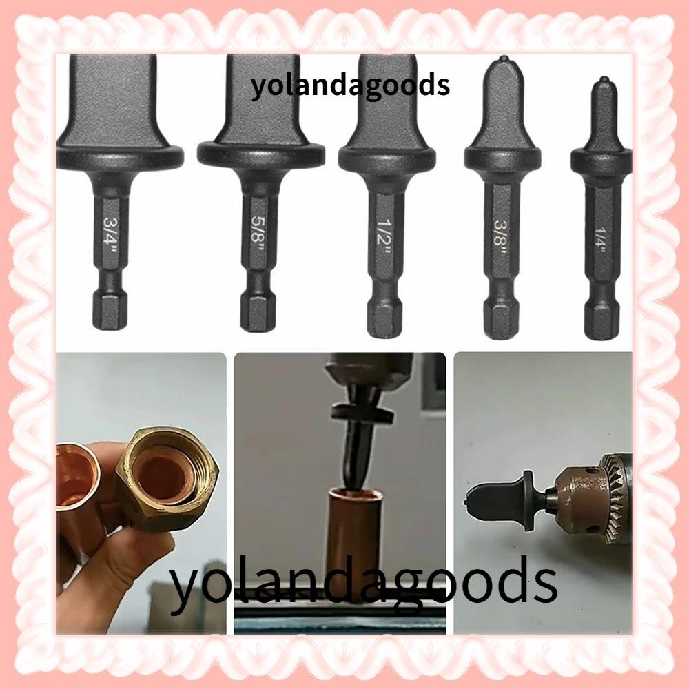 YOLAN Tube Pipe Expander Flaring Tools Conditioning Swaging Rotary Tool ...