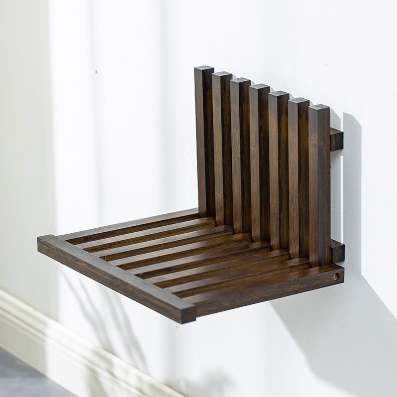 Entry Folding Shoe Change Stool Wall Mounted Simple Shoe Stool ...