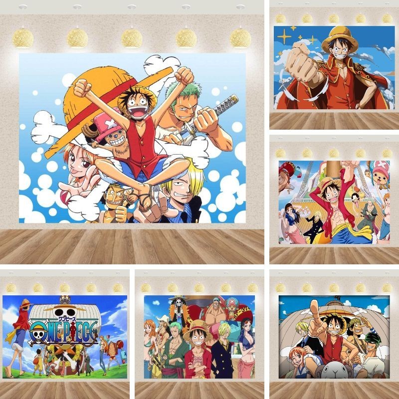 One Piece Poster Wall Decor Tapestry Bedroom Decoration Backdrop ...