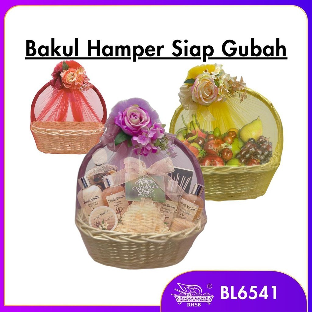 BAKUL HAMPER SIAP GUBAH/ BAKUL HANTARAN/ BAKUL BUAH READY MADE/ BAKUL NET HANTARAN/ READY MADE ...
