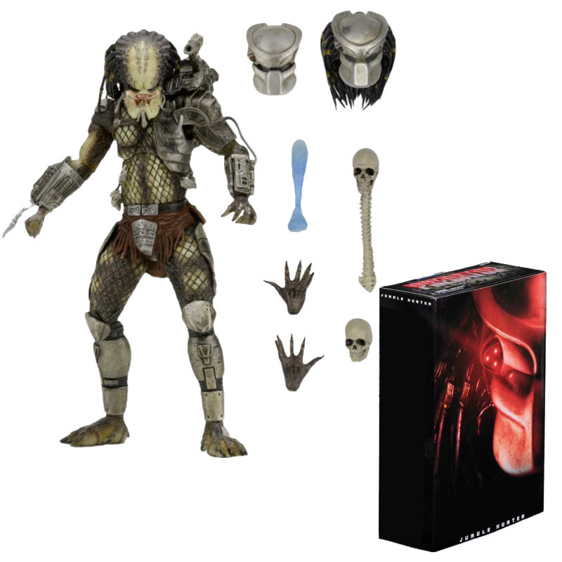 [Domybestshop.my] NECA Predator Jungle Hunter Ultimate 7\" 1:12 Toy ...