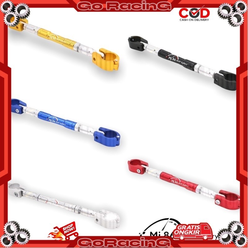 Stabilizer Handlebar FULL CNC JUMBO Suit | Motorcycle Cross Style ...