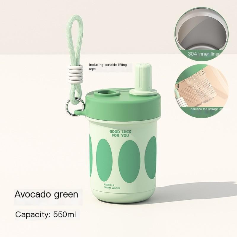 304 Stainless Steel Bobo Cup with Straw and Filter Sturdy and Durable ...