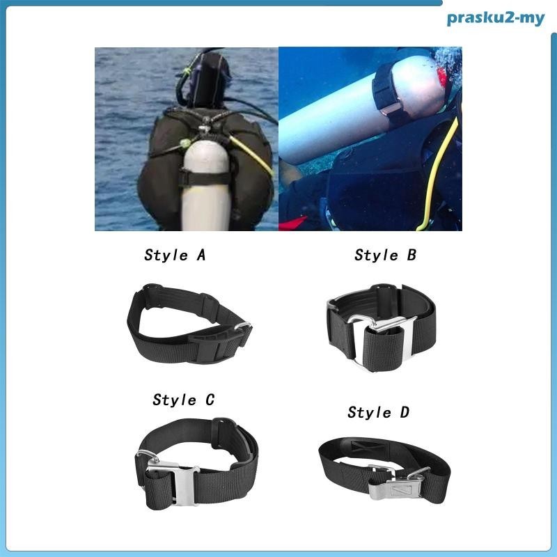 [PraskuafMY] Diving Band Bottle Strap Easy to Install Diving Strap for ...