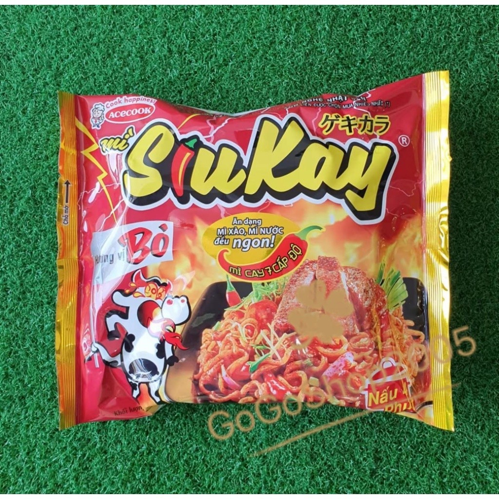 【Vietnam】1 pack Siu Kay Bo / Beef & Spicy Flavor Vietnamese Instant ...