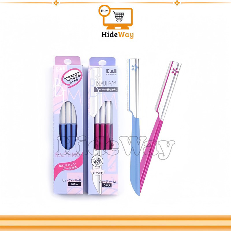 【🇯🇵Japan】Kai Razor Beauty Guard Beauty M Eyebrow Shaving｜Kai Shaving ...