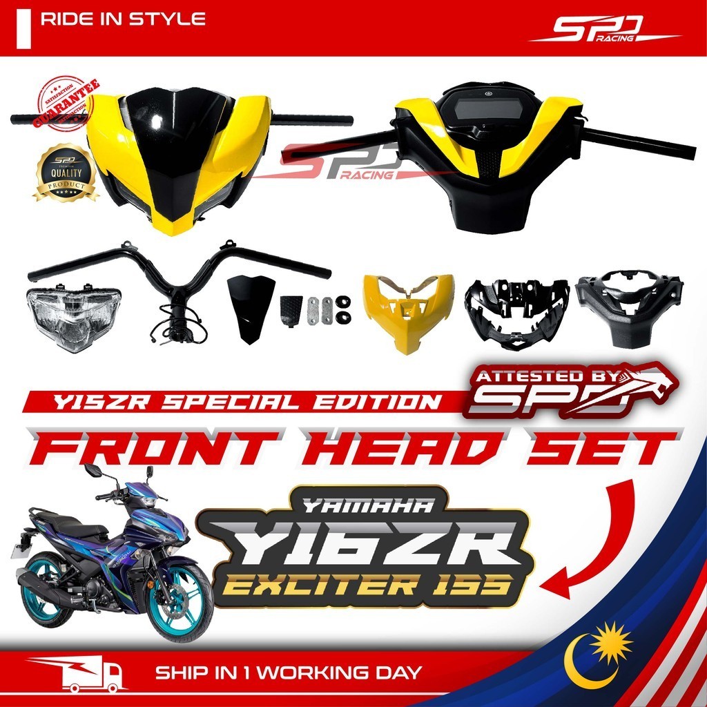 Front Head Set Y15 To Y16 I Special Edition I Included Front Head Cover ...