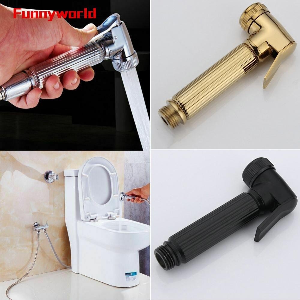 Versatile Chrome Douche Spray Toilet Muslim Shower Head with Trigger ...