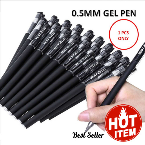 School Office Stationery Pen: 1 Piece 0.5mm Gel Pen with Water Based ...