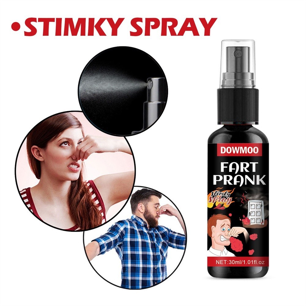 Ptr! 30ml Prank Fart Sprayer Novelties Toy Gag Joke Liquid Fart Spray ...