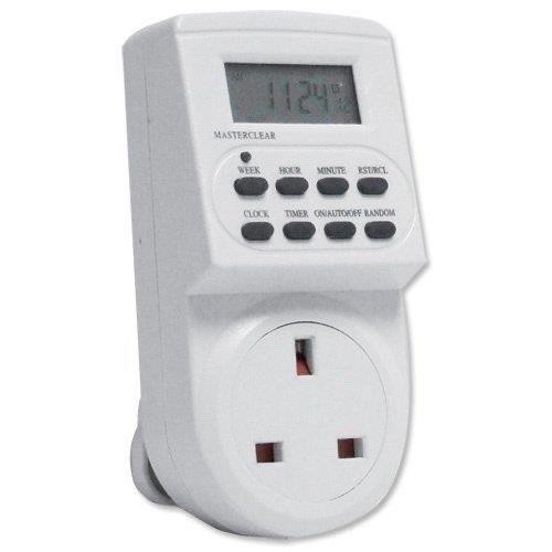 SiRiM Approved! Digital Timer Sum 13A 24 Hours Programmable to 1 Minute hydroponics pump ...