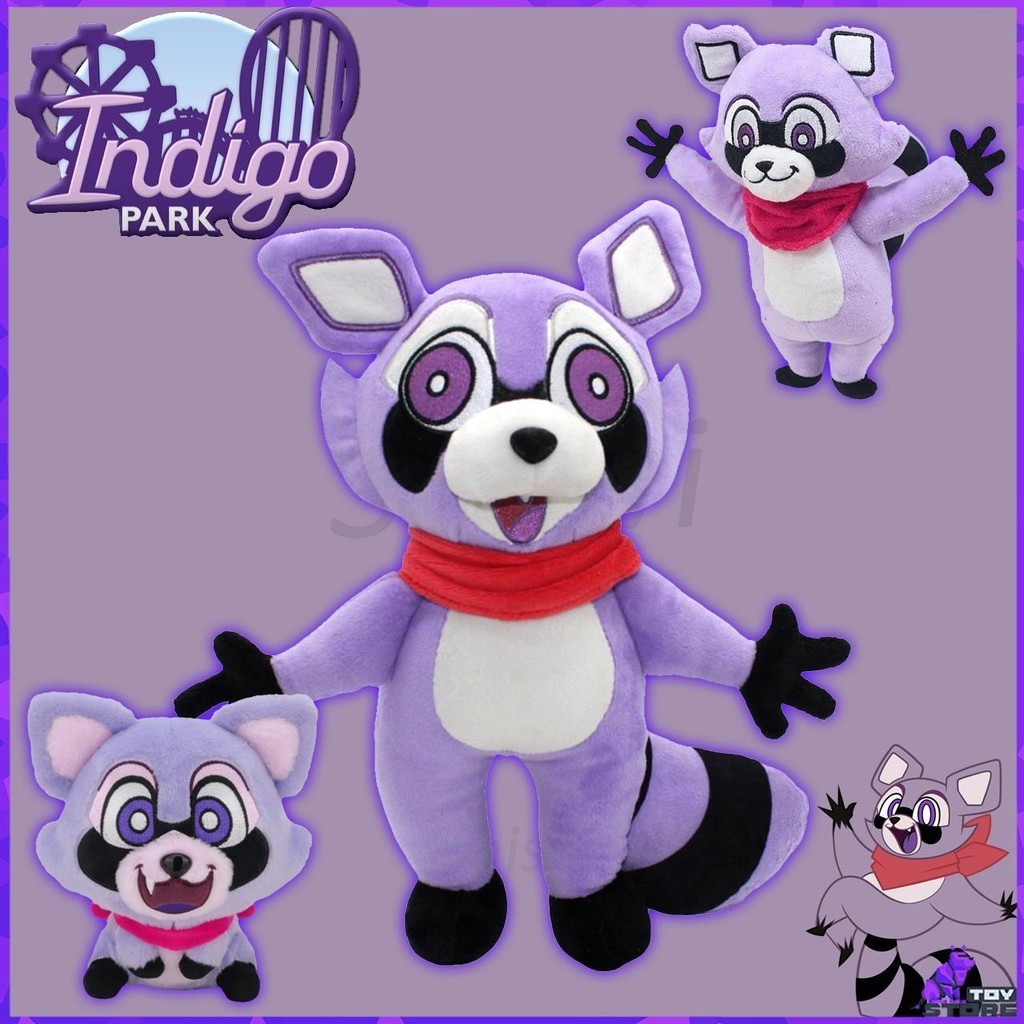 Indigo park Plush Rambley the racoon doll 25cm | Shopee Malaysia