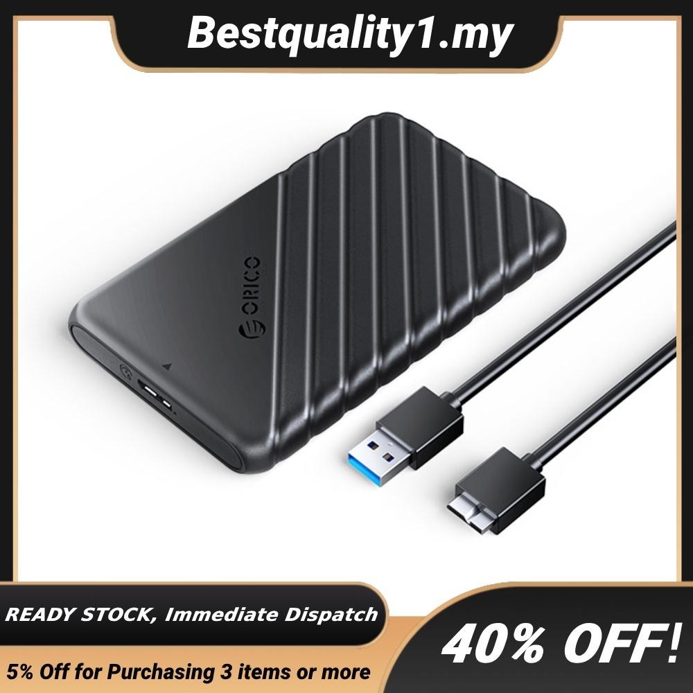 6TB External Adapter Shockproof 2.5 inch SATA SSD Enclosure Case (USB ...
