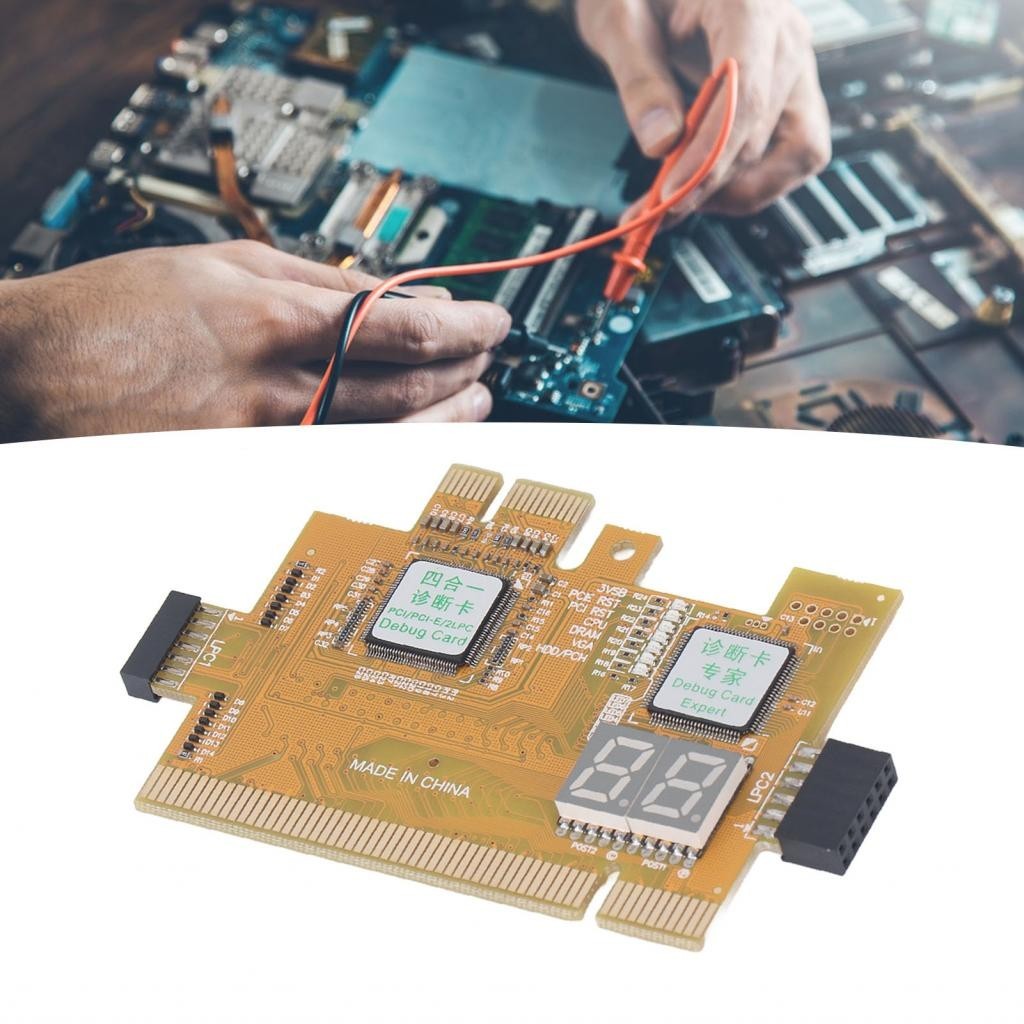 Maib Motherboard Testing Card Desktop Diagnostic PCIE 4 in 1 for ...
