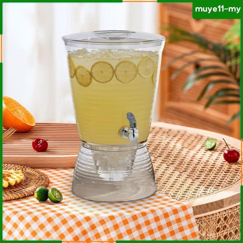 [MuyeadMY] Iced Juice Container Countertop Wedding 10L for Fridge Cold ...