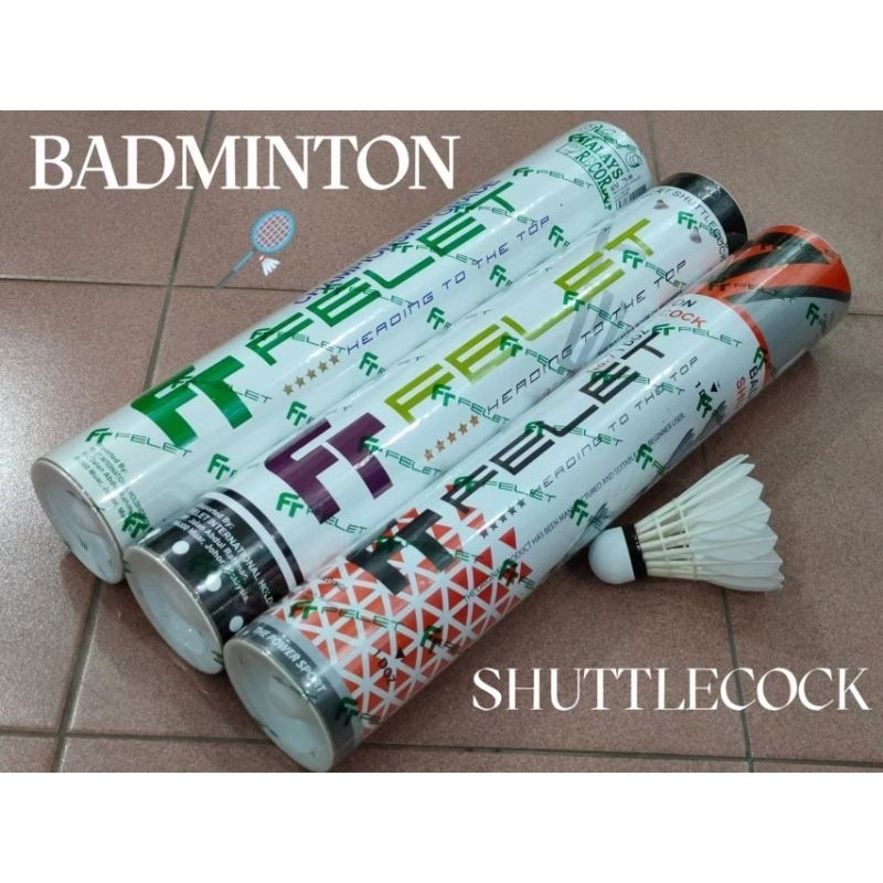 FELET SHUTTLECOCK NO.2002 / NO.7 / CHAMPIONSIP / ESTREME / SMART / NO ...