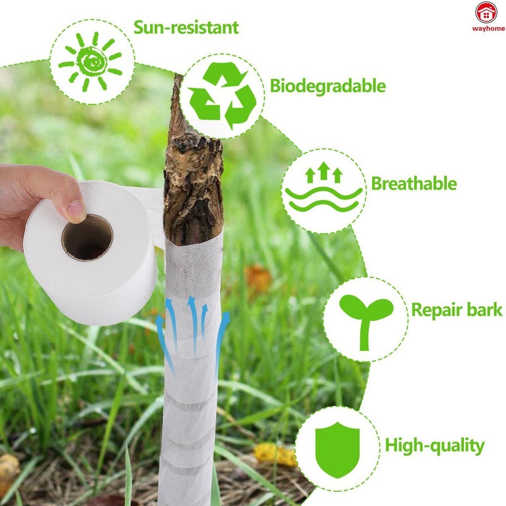 Tree Wrapping Bandage Winterproof Cloth Protect Trees from Cold Bandage ...