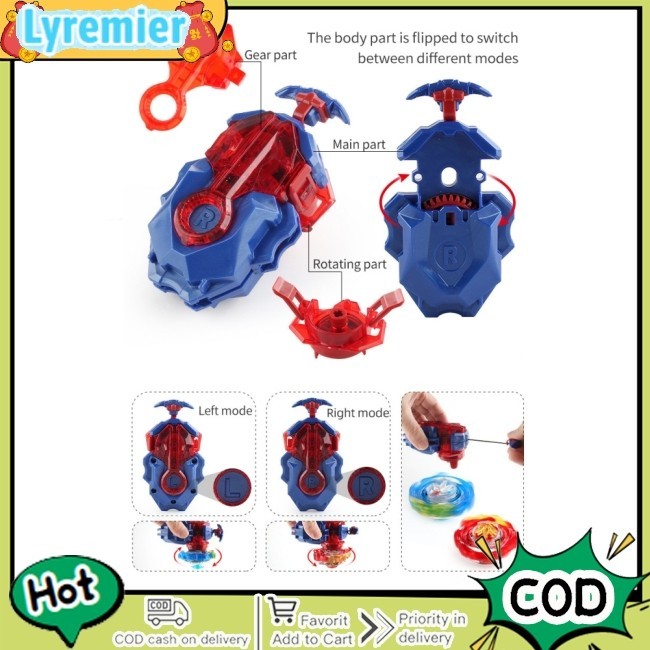 Clearance event!! Children Spinning Tops Launcher Two-way Pull Wire ...