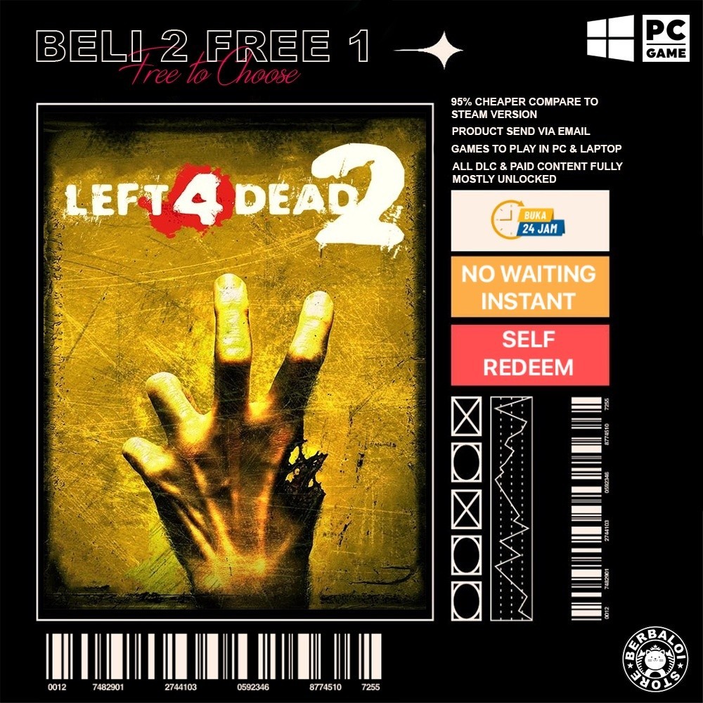 [FAST SEND] Left 4 Dead 2 [PC GAME | PC DIGITAL DOWNLOAD | OFFLINE ...