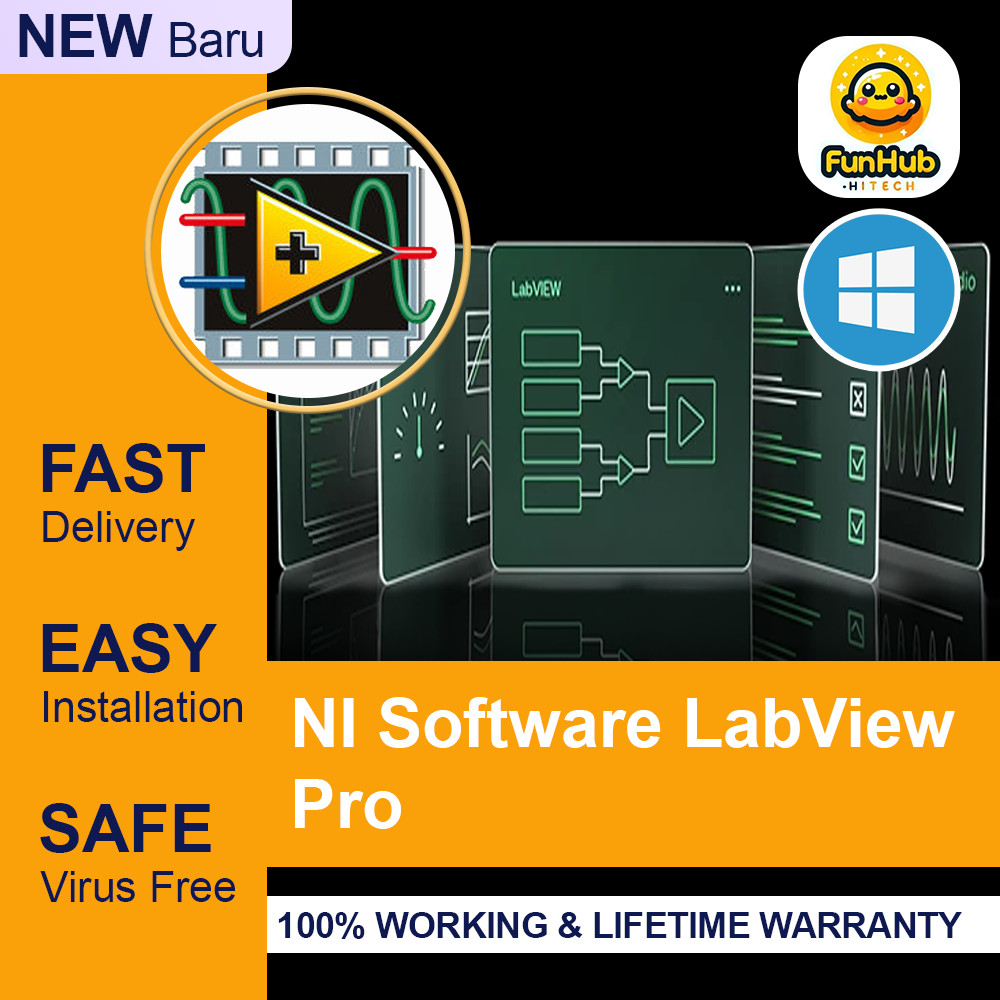NI LabView ⭐ Full Version ⭐ Windows PC Software | Lifetime Premium | Shopee Malaysia