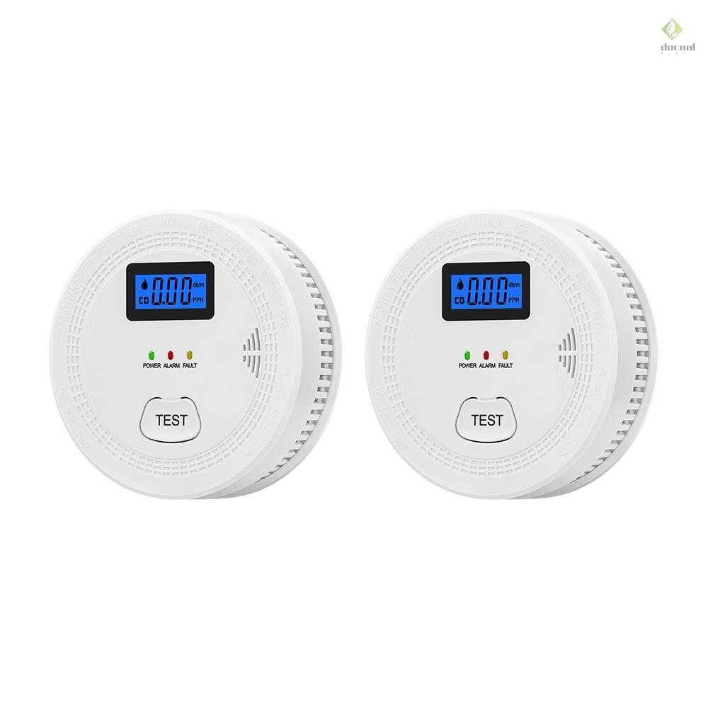 Smoke and Carbon Monoxide Detector Dual High Stability Sensors Smart ...