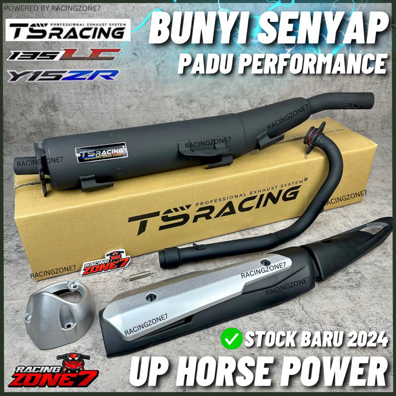 ”TERBARU” TS RACING EXHAUST SUPER BACK PRESSURE Y15ZR LC135 V1-V7 ...