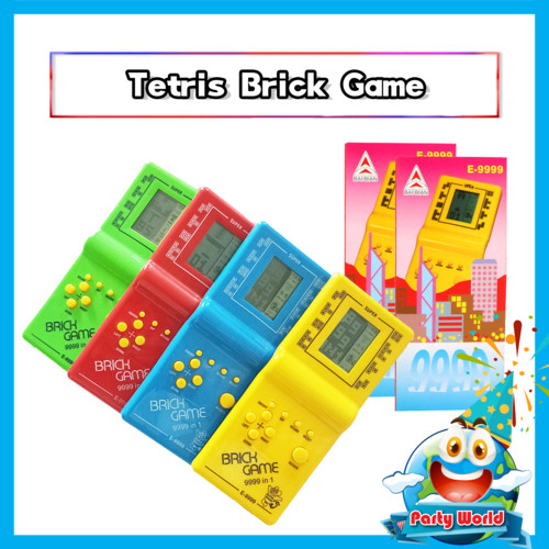 Classic LCD Toy Retro Mini Game Boy Tetris Brick Arcade Handheld ...