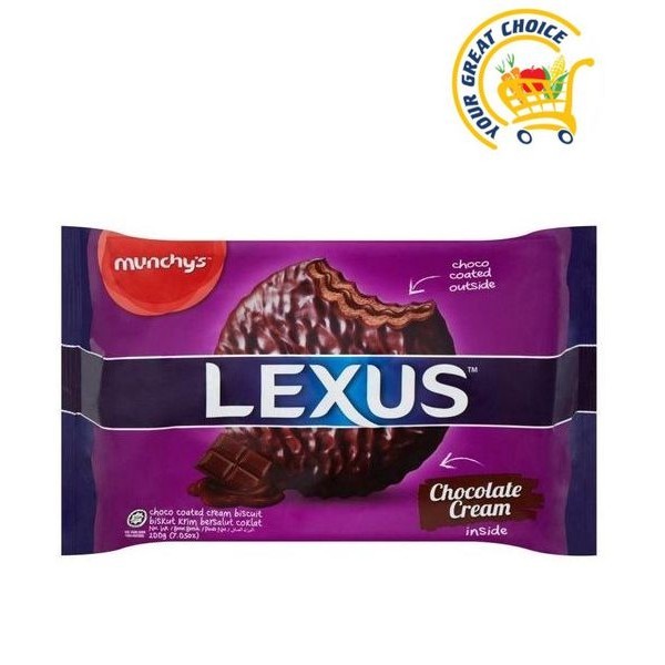 Munchy's Lexus Choco Coated Cream Biscuits 200g | Shopee Malaysia