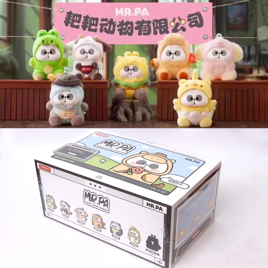 Original MR.PA Animal Company Limited Series Plush Doll Blind Box Toys ...