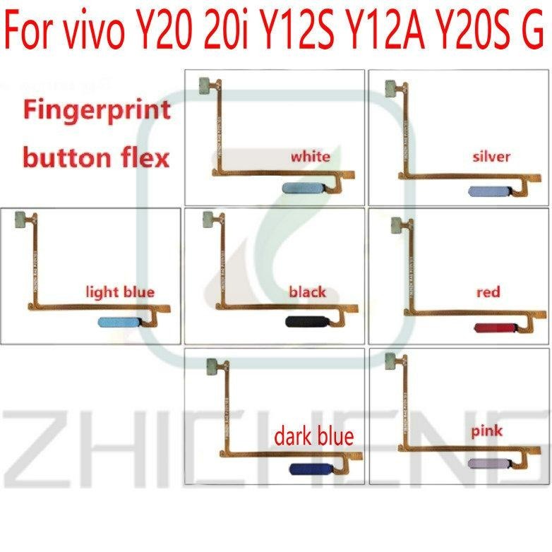 Finger print Fingerprint sensor power button flex For vivo Y20 20i Y12S ...