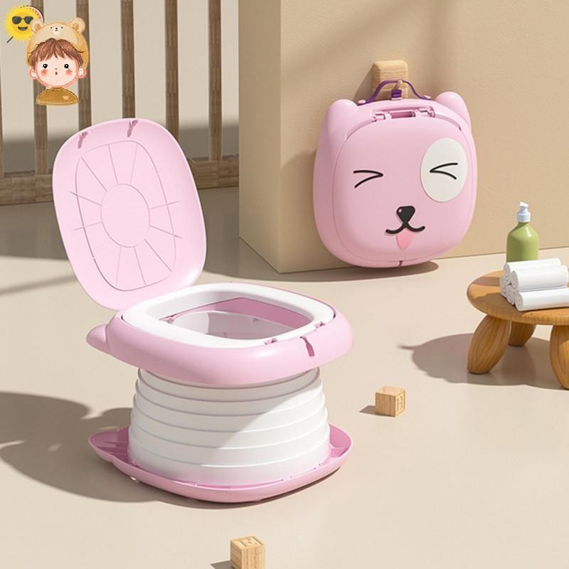Travel Potty Seat for Toddlers, Portable Toilet for Kids with Storage ...