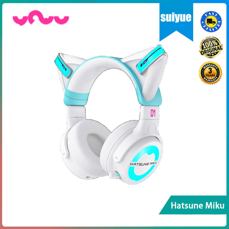 yowu Headphones Hatsune Miku Co branded NX Headworn E-sports Game New ...