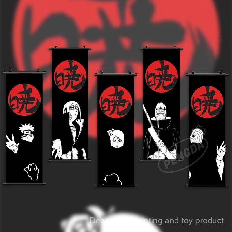 Home Decor Naruto Prints Anime Wall Art Uzumaki Poster Sasuke Uchiha ...
