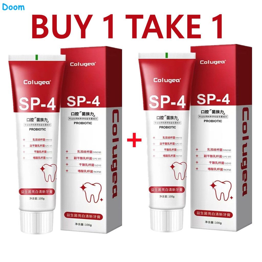 Buy 1 Get 1=2pcs Toothpaste Sp-4 Whitening Freshens The Mouth Tooth ...