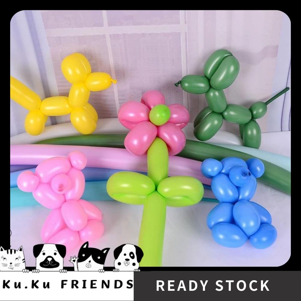 MY Ready Stock | Latex Long Balloons | Twist Balloons | Belon Magic ...