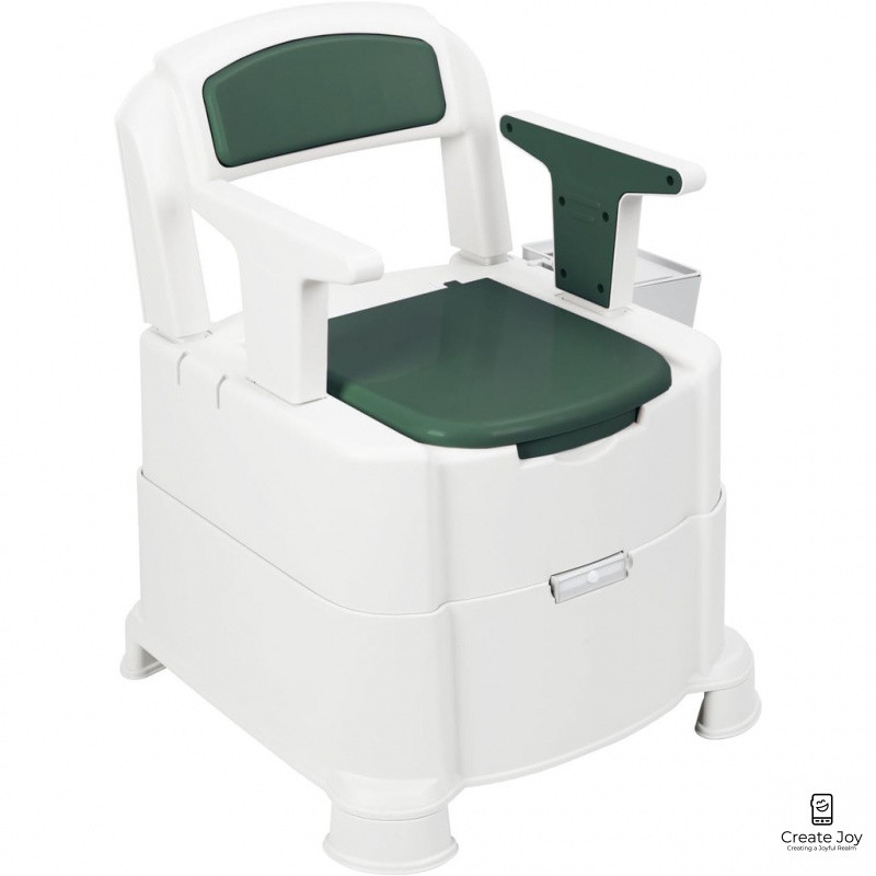 Commode Tepi Katil, Kerusi Commode Tandas Mudah Alih untuk Tandas ...