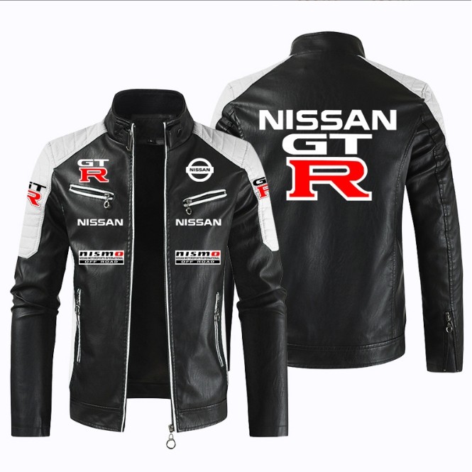 Nissan GTR Leather Jacket, R32, R33, R34, R35, Racing Style, JDM ...